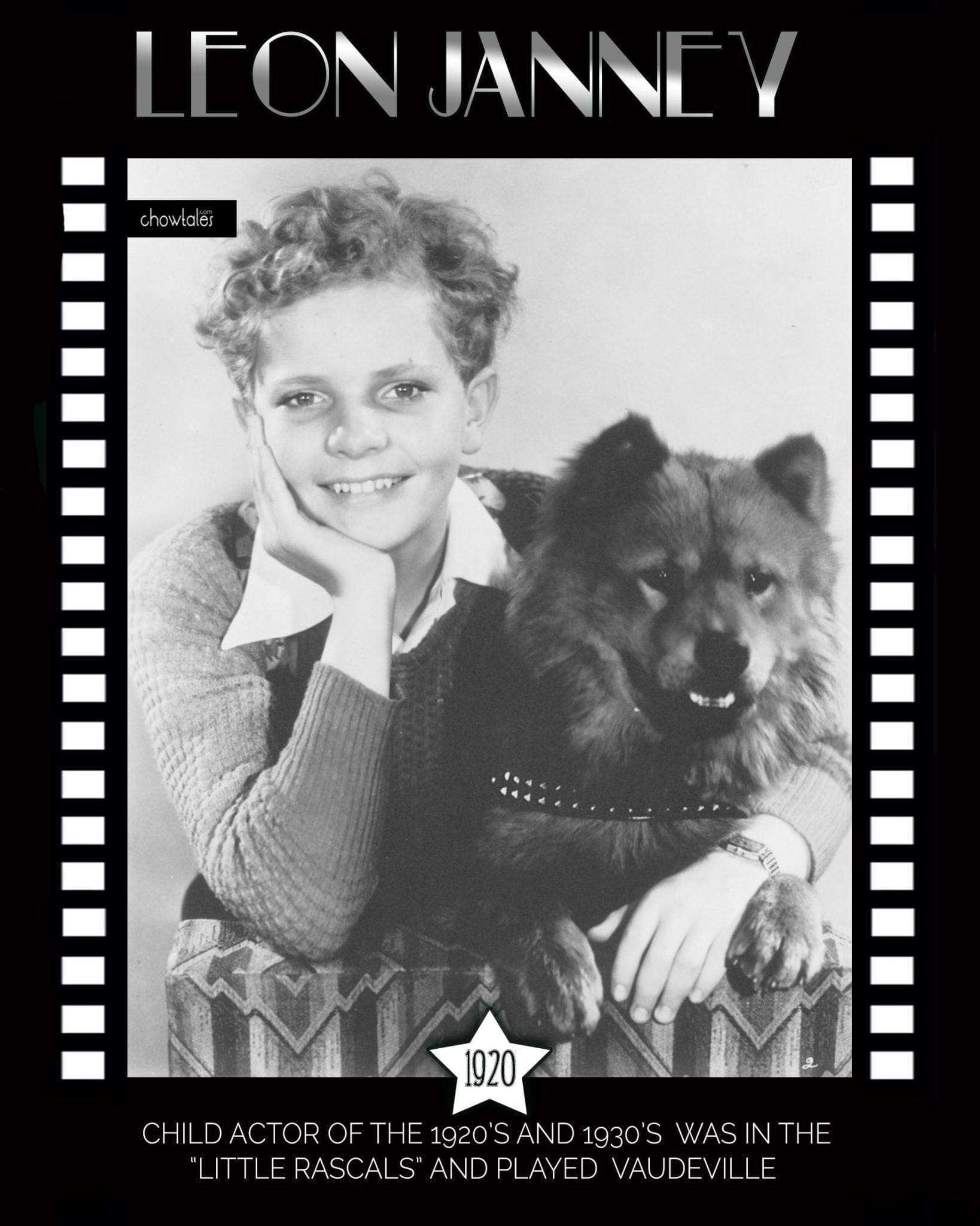 Leon Janney child actor of vaudeville and “Our Gang” - ChowTales