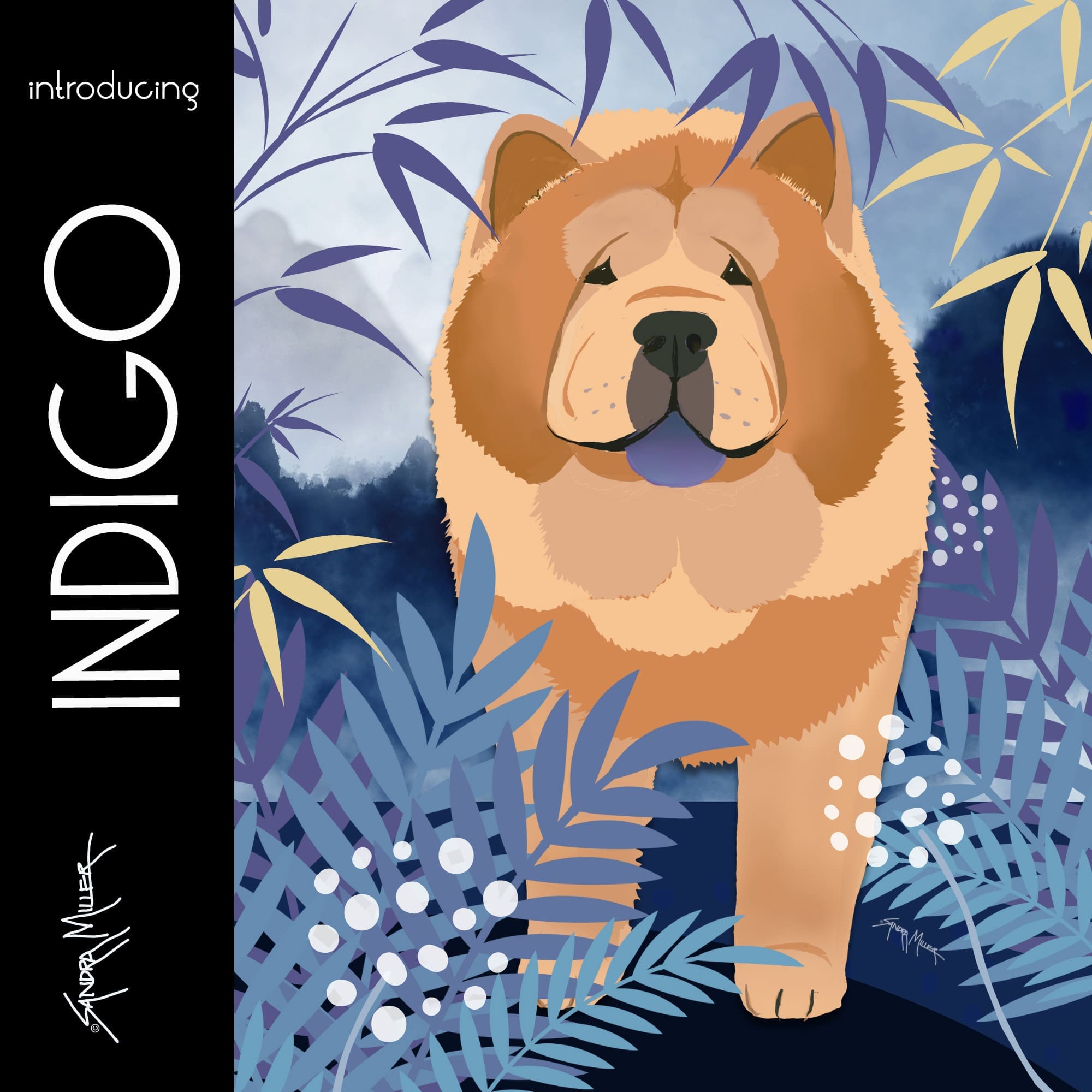 Folklore legend- How the chow got its blue tongue? - ChowTales